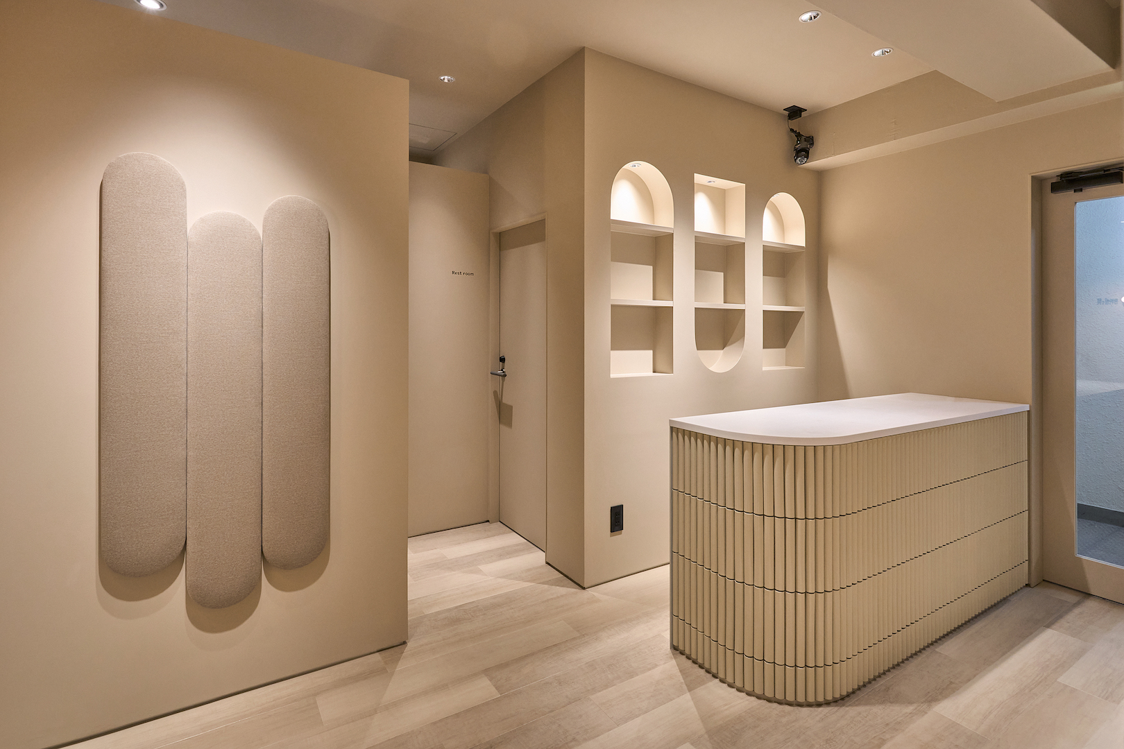 and.R Ekoda | 内装施工事例 | 株式会社LARGO（ラルゴ）| 美容室・サロン・飲食店・病院・クリニック・オフィスの店舗設計 ...