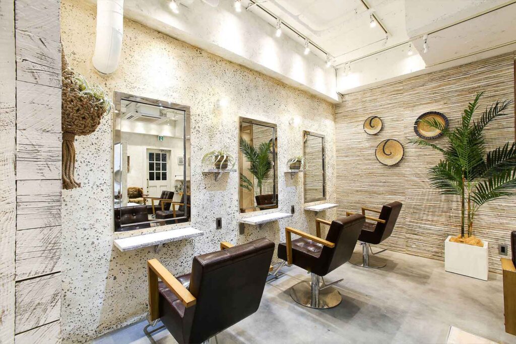 20坪】おしゃれな美容室の内装デザイン事例 - LARGO MAG